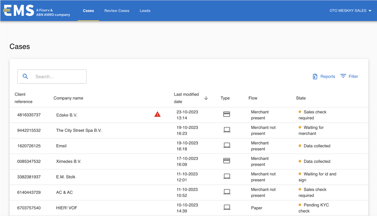 Case Study : EMS Onboarding